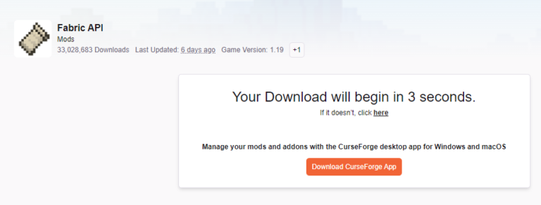 How to Download and Install Fabric API - itzCuba