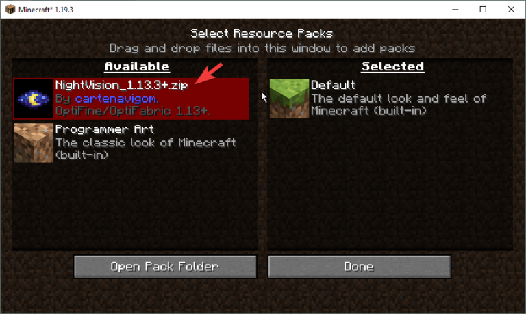 How to Add Night Vision to Minecraft - itzCuba