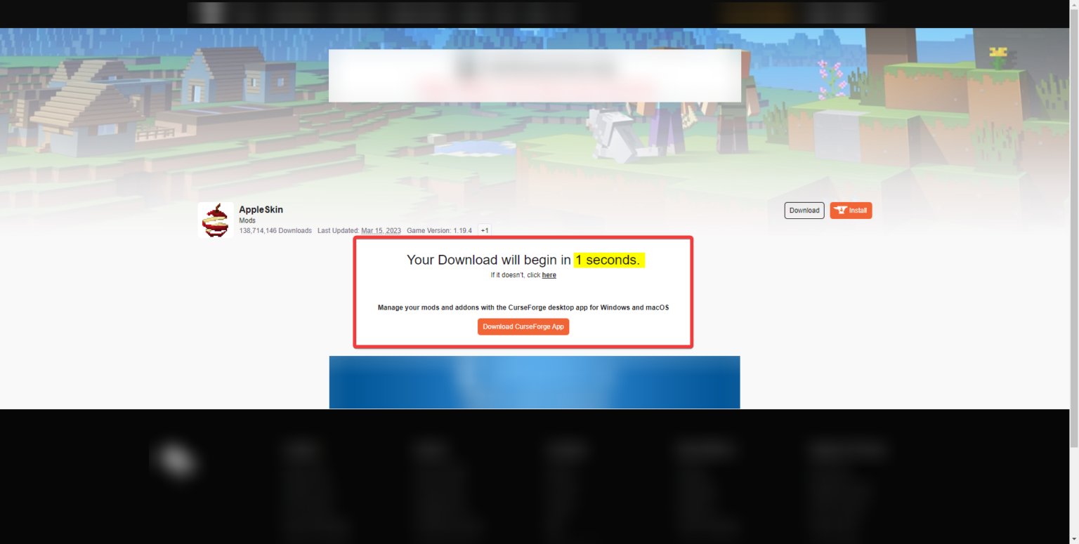 How to Download and Install AppleSkin Mod for Minecraft - itzCuba