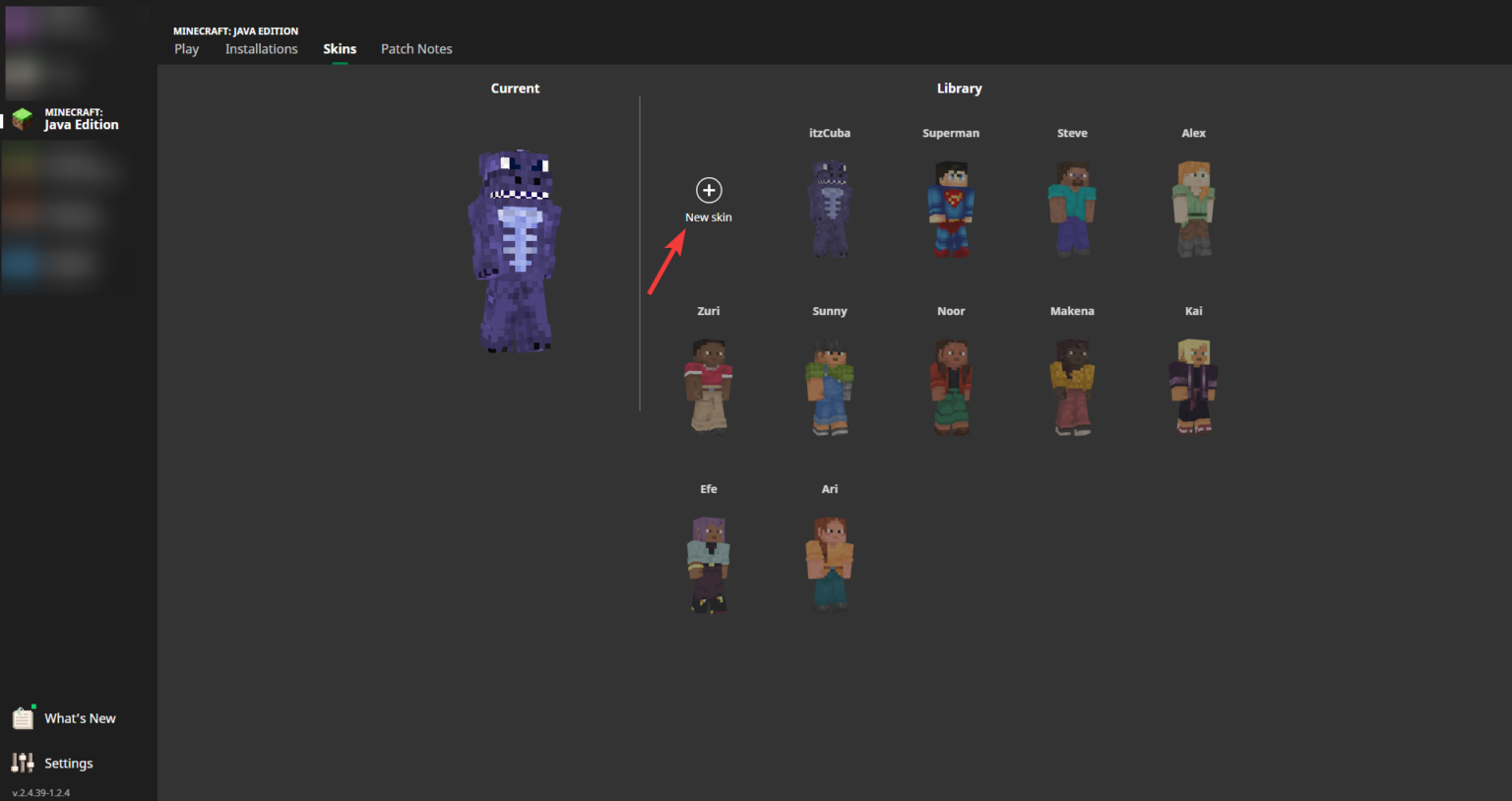 How to Get a Custom Skin in Minecraft Java - itzCuba