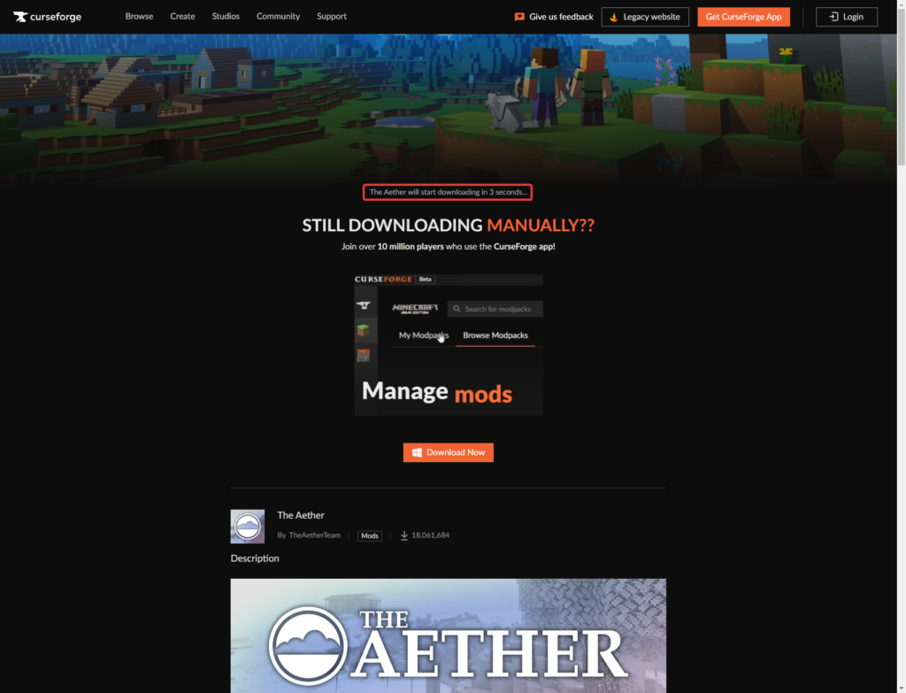How to Download & Install The Aether mod for Minecraft - itzCuba