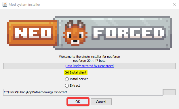 How to Download & Install NeoForge - itzCuba
