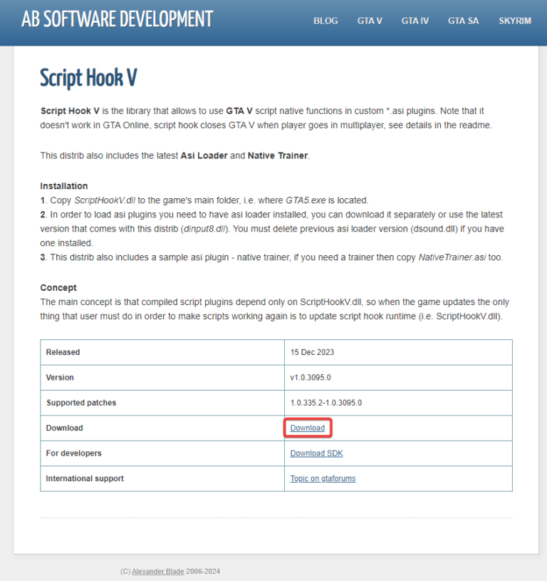How to Download and Install Script Hook V for GTA 5 - itzCuba