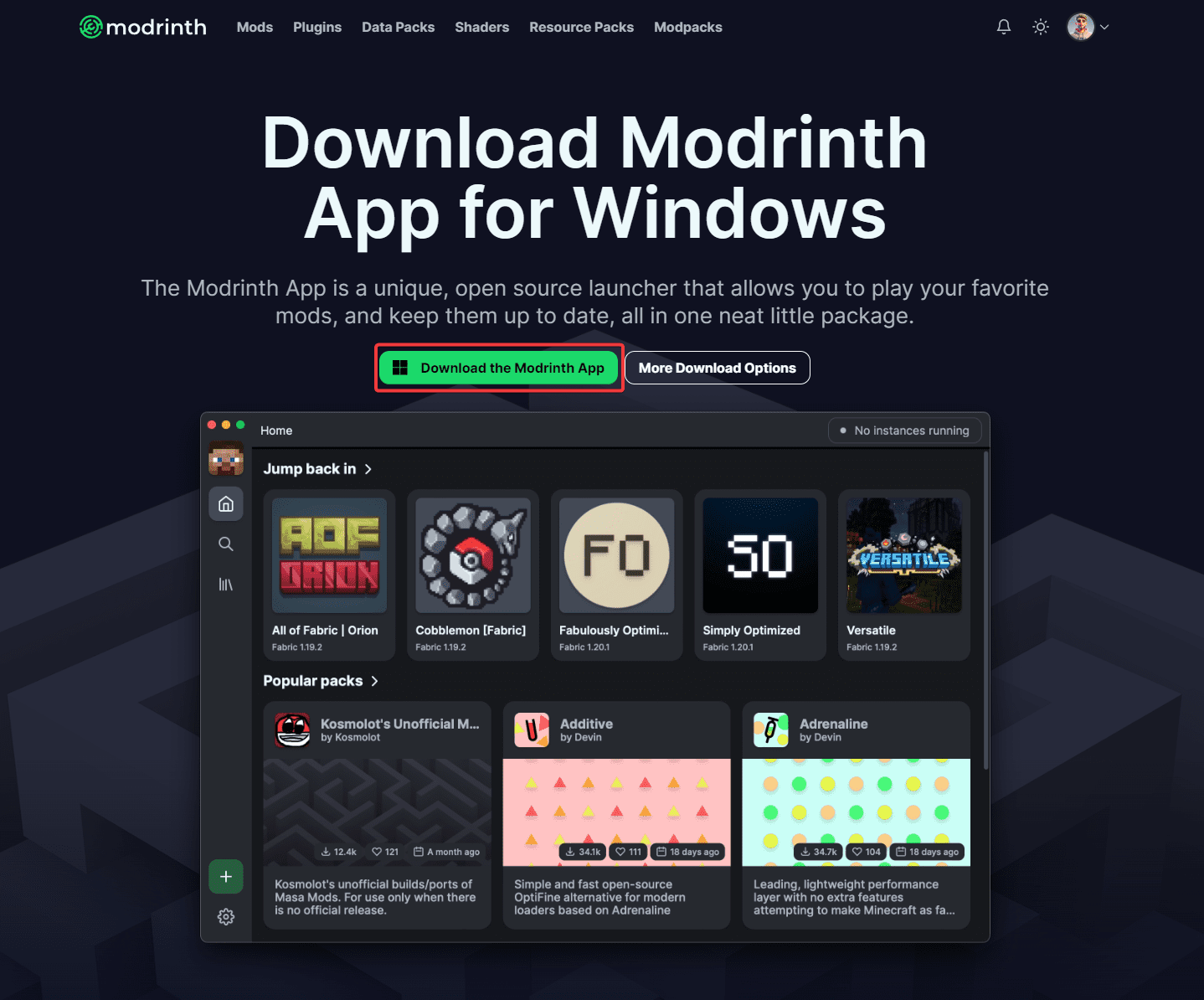 How to Download & Install the Modrinth App - itzCuba