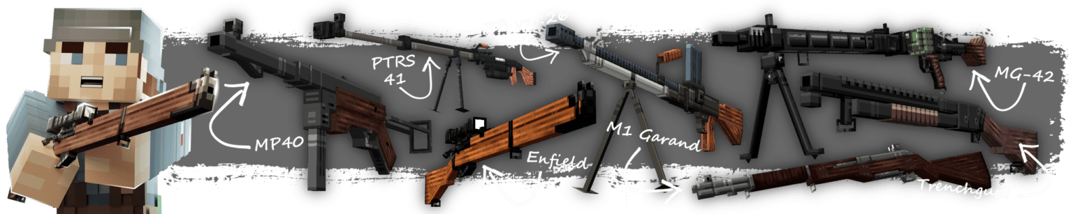 Top 10 Minecraft Gun Mods - itzCuba